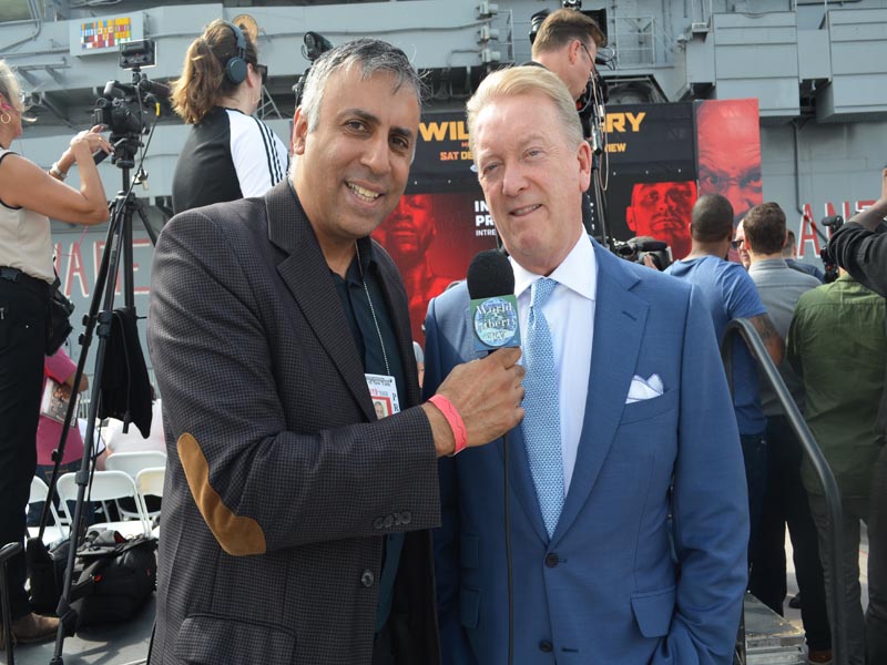 Interview with Frank Warren of Queensberry Promotions NYC | World ...
