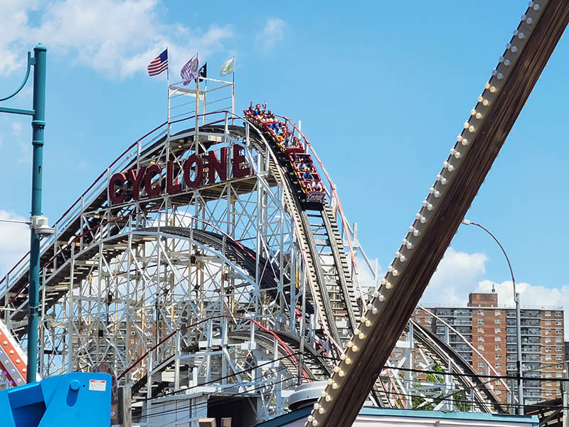 Review of Luna Park Rides at Coney Island Brooklyn NY -2022