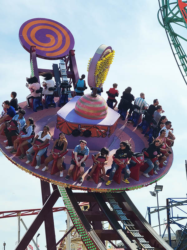 Review of Luna Park Rides at Coney Island Brooklyn NY -2022