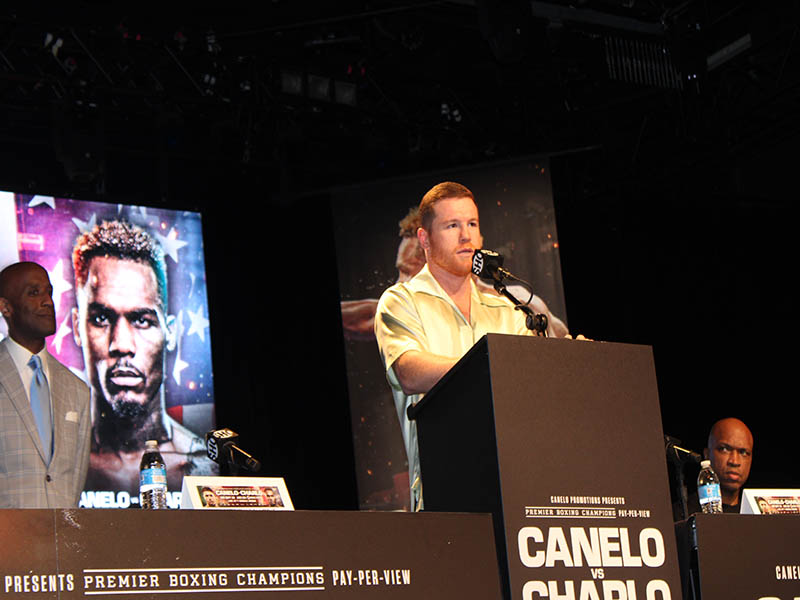 CANELO ÁLVAREZ VS JERMELL CHARLO Superfight NY Press Conference-2023