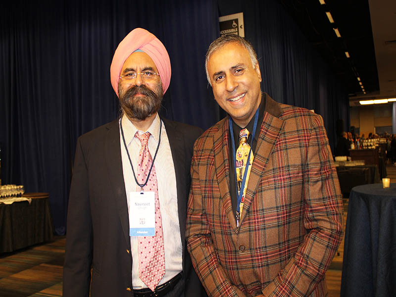 Dr Abbey with Navneet S Chugh Founder & Chairman CHUGH Law Firm
