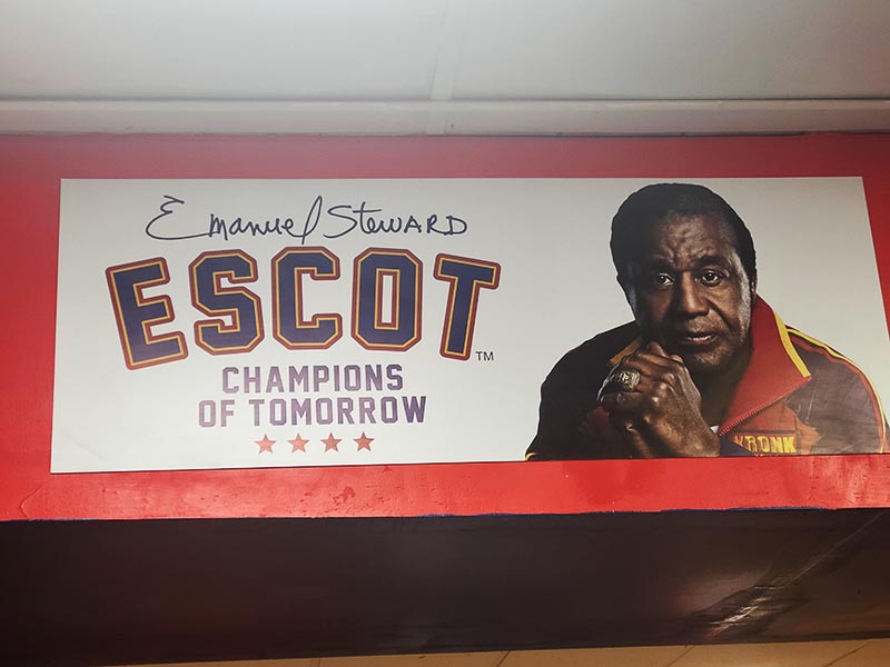 Kronk Boxing Gym in Detroit headed by legendary boxing trainer Emanuel ...