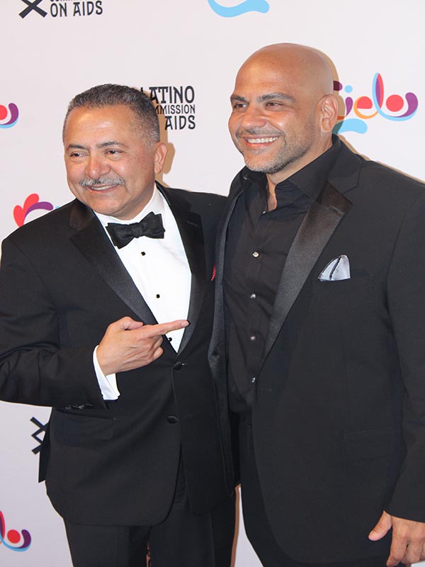 Mr Chacon with Actor & producer Dominic Colón & Emcee of the Gala ...