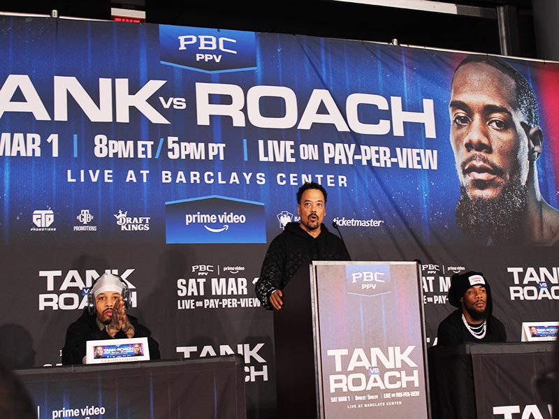 Gervonta “Tank” Davis VS Lamont Roach, Press Conference at Barclay ...