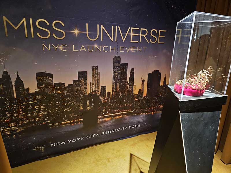 Miss Universe Opens NYC Headquarters, at the WSA Building during New York Fashion Week-2025